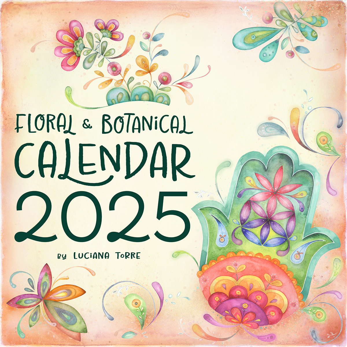 illustrated calendar with floral and botanical designs – Luciana Torre ...